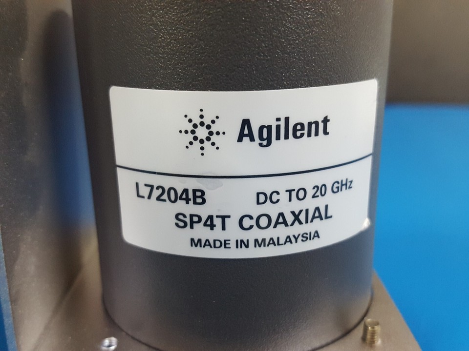 Agilent L7204B: Multiport Coaxial Switch, DC to 20GHz, SP4T (0436) | eBay