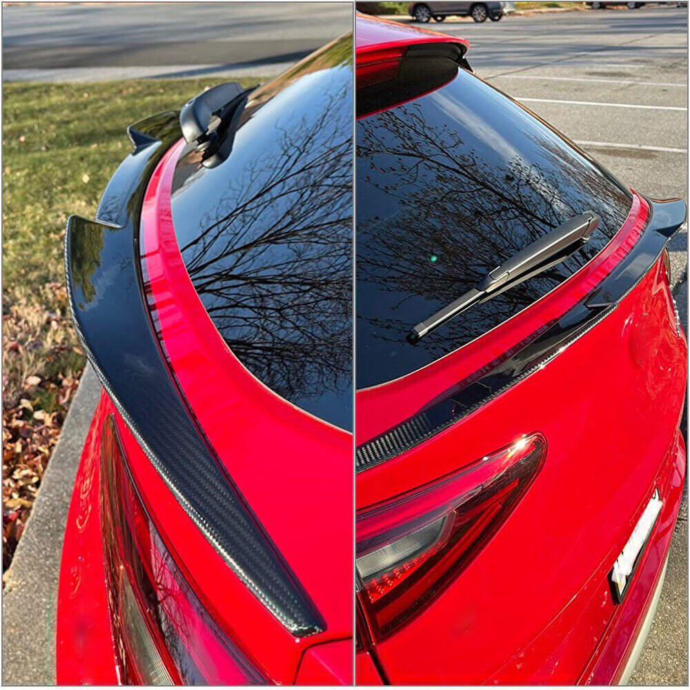 Fit For Alfa Romeo Stelvio 2017-21 Rear Spoiler Trunk Wing Lip Dry ...