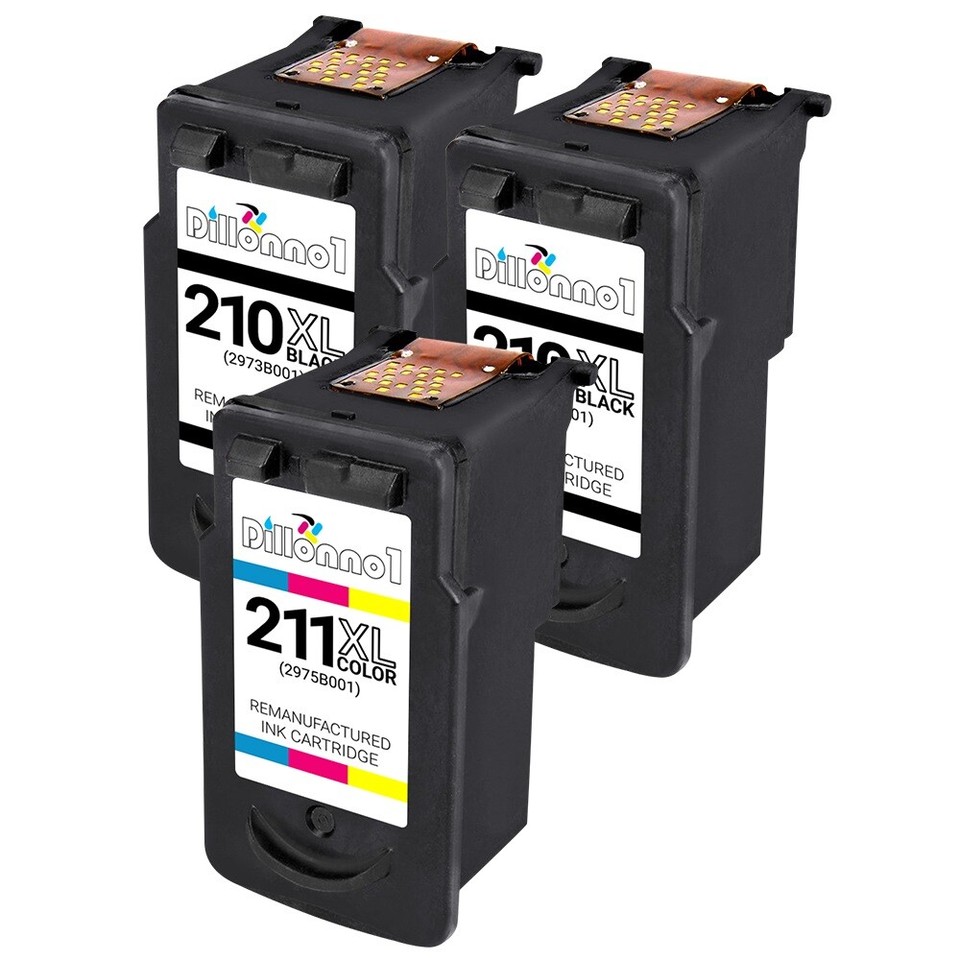 3PK PG-210XL CL-211XL Ink For Canon MP240 MP250 120ML | eBay