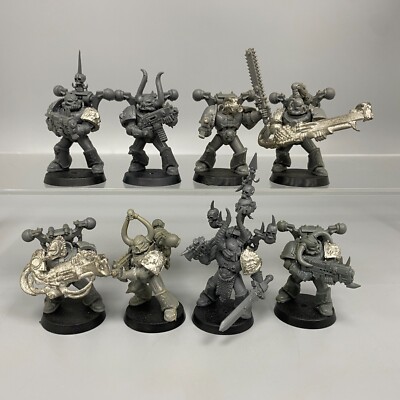 CHAOS EMPEROR'S CHILDREN NOISE MARINES SLAANESH METAL WARHAMMER 40K 3RD ...