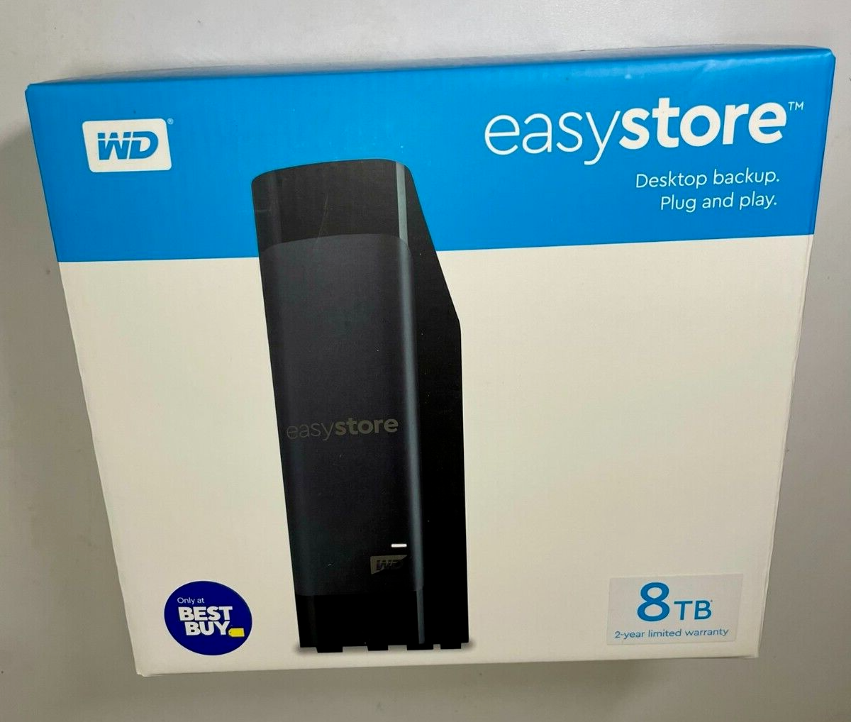 Lightly Used WD Easy Store 8TB Desktop, External Hard Drive w/ Box ...