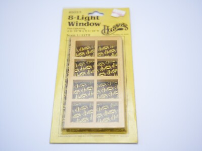 Houseworks Dollhouse Miniatures 1/12 Scale Window 2-9/16 X 5-1/16 ...