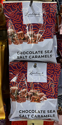 Landmark Confections Chocolate SEA SALT CARAMELS - {LOT OF 2 BAGS} | eBay