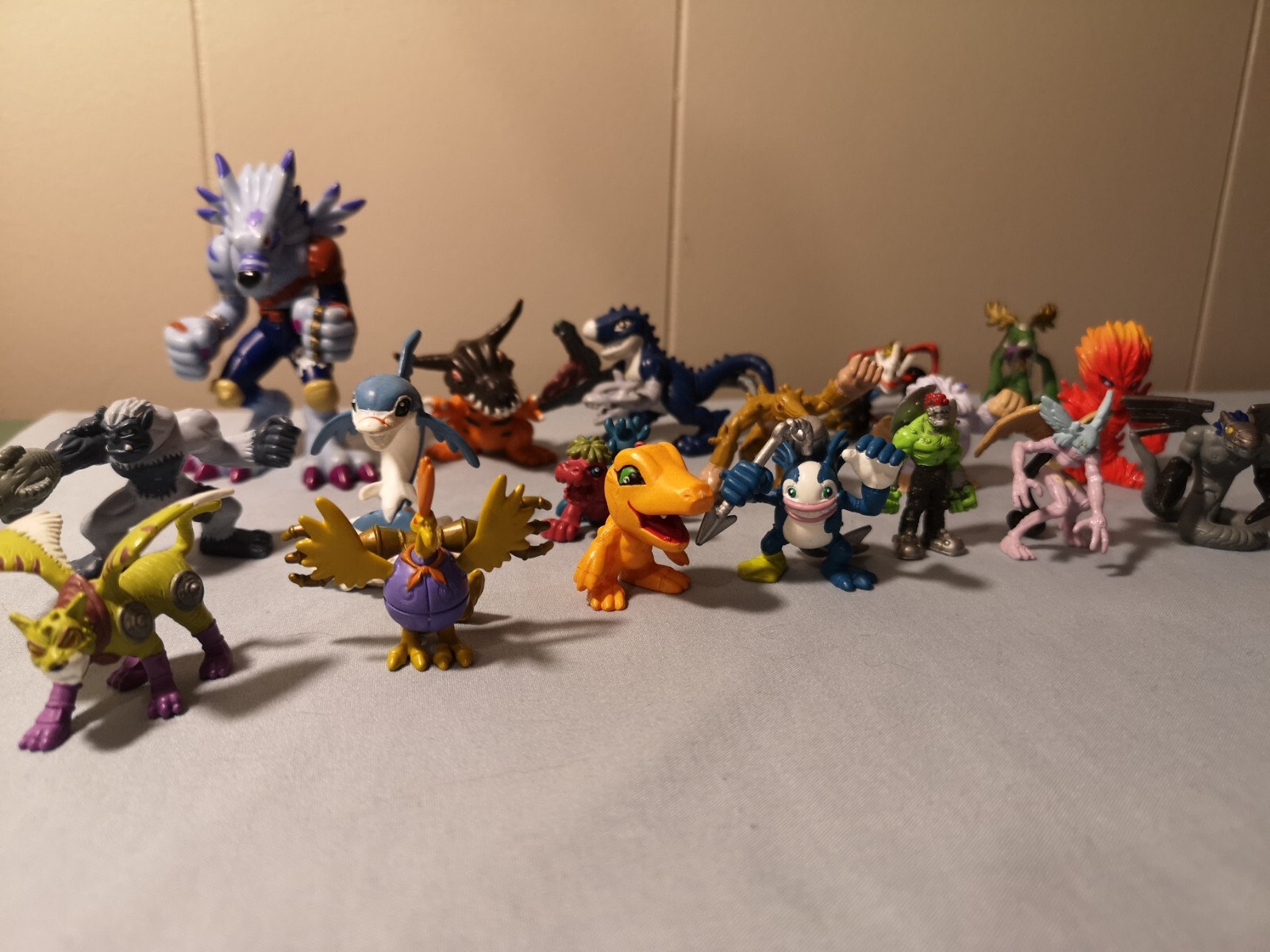 Vintage Digimon Mini Figures Made by Bandai Lot of 18 Gigadramon ...