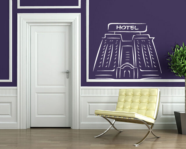 Wall Sticker Vinyl Decal Building Casino Hotel Sign Floors Decor (n060 ...
