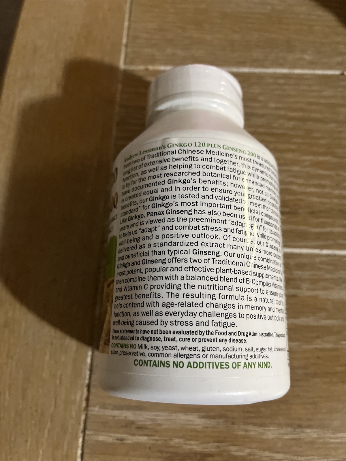 Andrew Lessman Procaps GINKGO 120 Plus GINSENG 200 240 Capsules 05/30 ...
