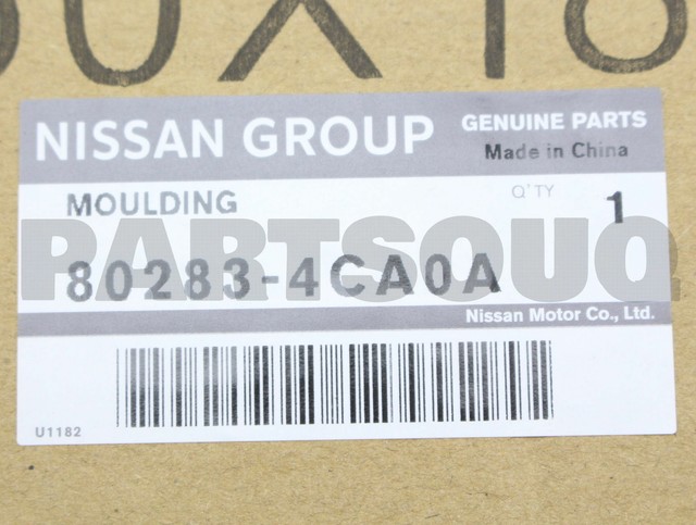 802834CA0A Genuine Nissan MOULDING 80283-4CA0A | eBay