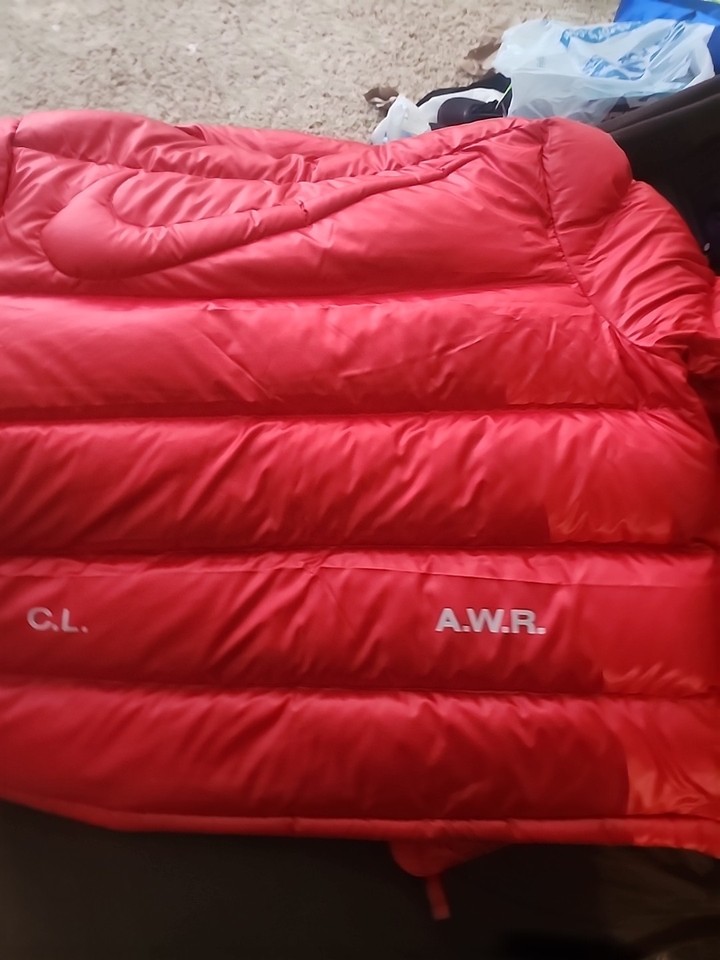 New Nike x NOCTA Sunset Red Down Puffer Jacket Drake DO2783-657 Men’s X ...