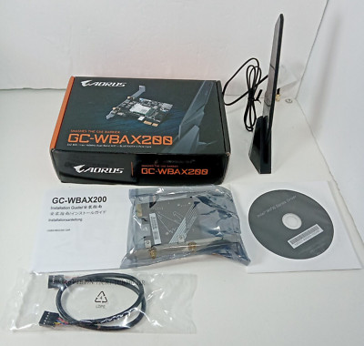 Aorus GC-WBAX200 2X2 160MHz Dual Band Wifi Bluetooth 5 PCIe Card | eBay