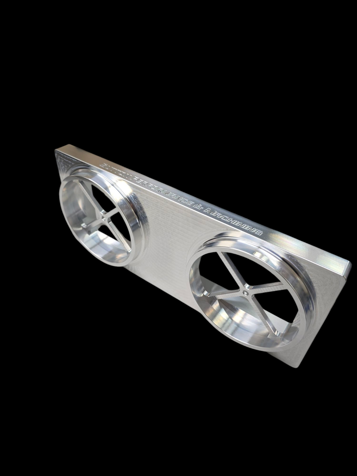 Billet Dual Carb to Injector hat Adapter W/Filter | eBay