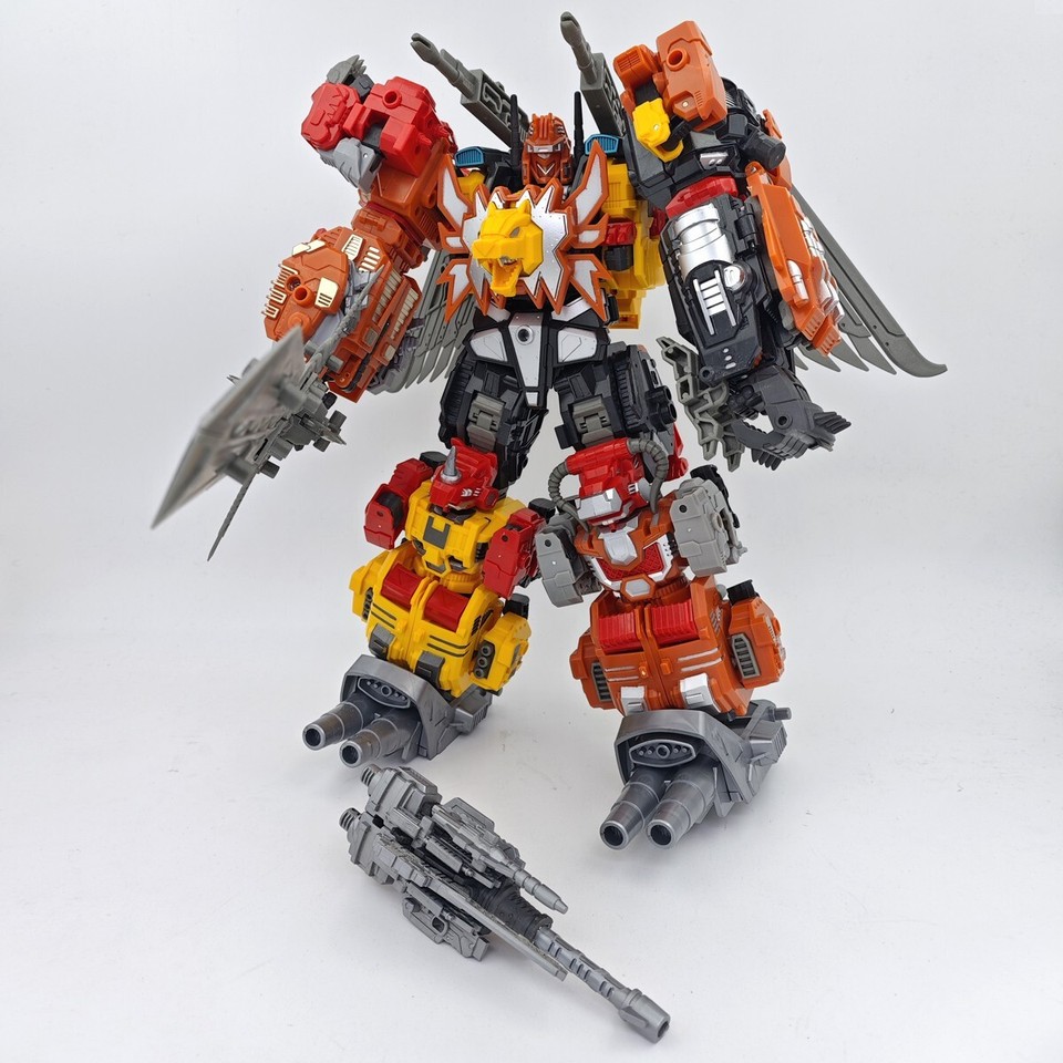 5 IN 1 Predacons Combiners Wars KO Transformers Predaking G1 30cm NoBox ...