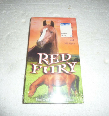 New Sealed Red Fury VHS Tape Gemstone Entertainment Joe Elliott Horse ...
