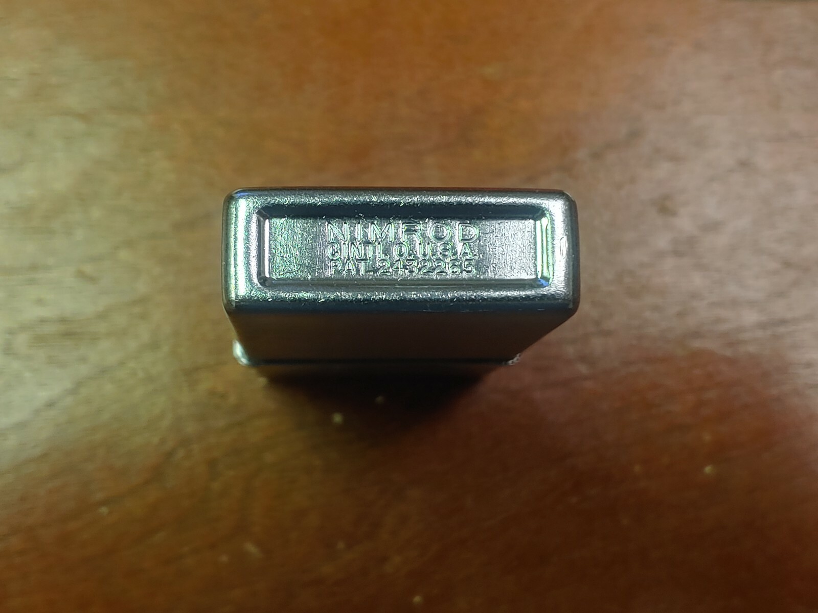 Vintage NIMROD Cigarette / Cigar / Pipe COMMANDER Lighter NOS NIB ...