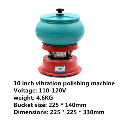 10"12"17"Vibratory Tumbler Polisher Vibrating Tumbler Polishing ...