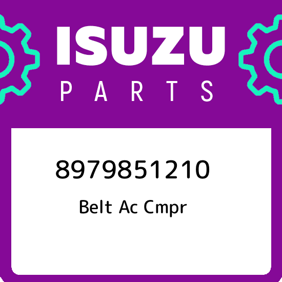 8979851210 Isuzu Belt ac cmpr 8979851210, New Genuine OEM Part | eBay