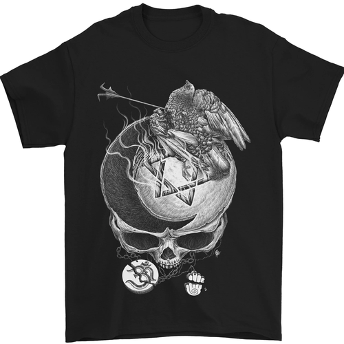 Mort À Religion Crâne Athée Athéisme Fsm T-Shirt 100% Coton | eBay