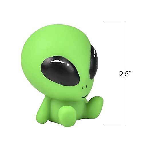 Rubber Galactic Aliens, Set of 10, Alien Toys for Kids in Assorted ...