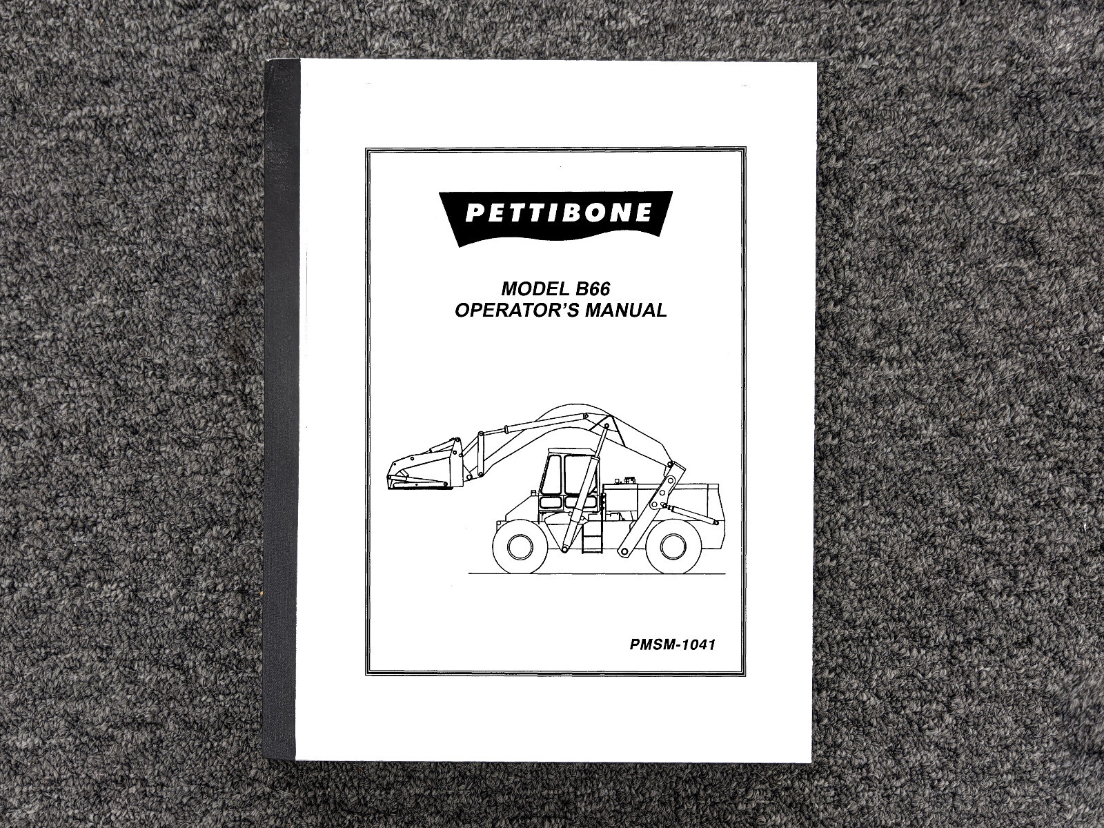 Pettibone Telehandler B66 Operator Owner Maintenance Manual | eBay