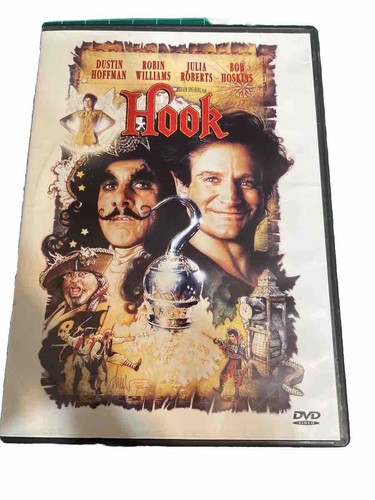 Hook (DVD, 1991) Robin Williams, Dustin Hoffman, Bob Hoskins, Julia Roberts 43396039308 | eBay UK