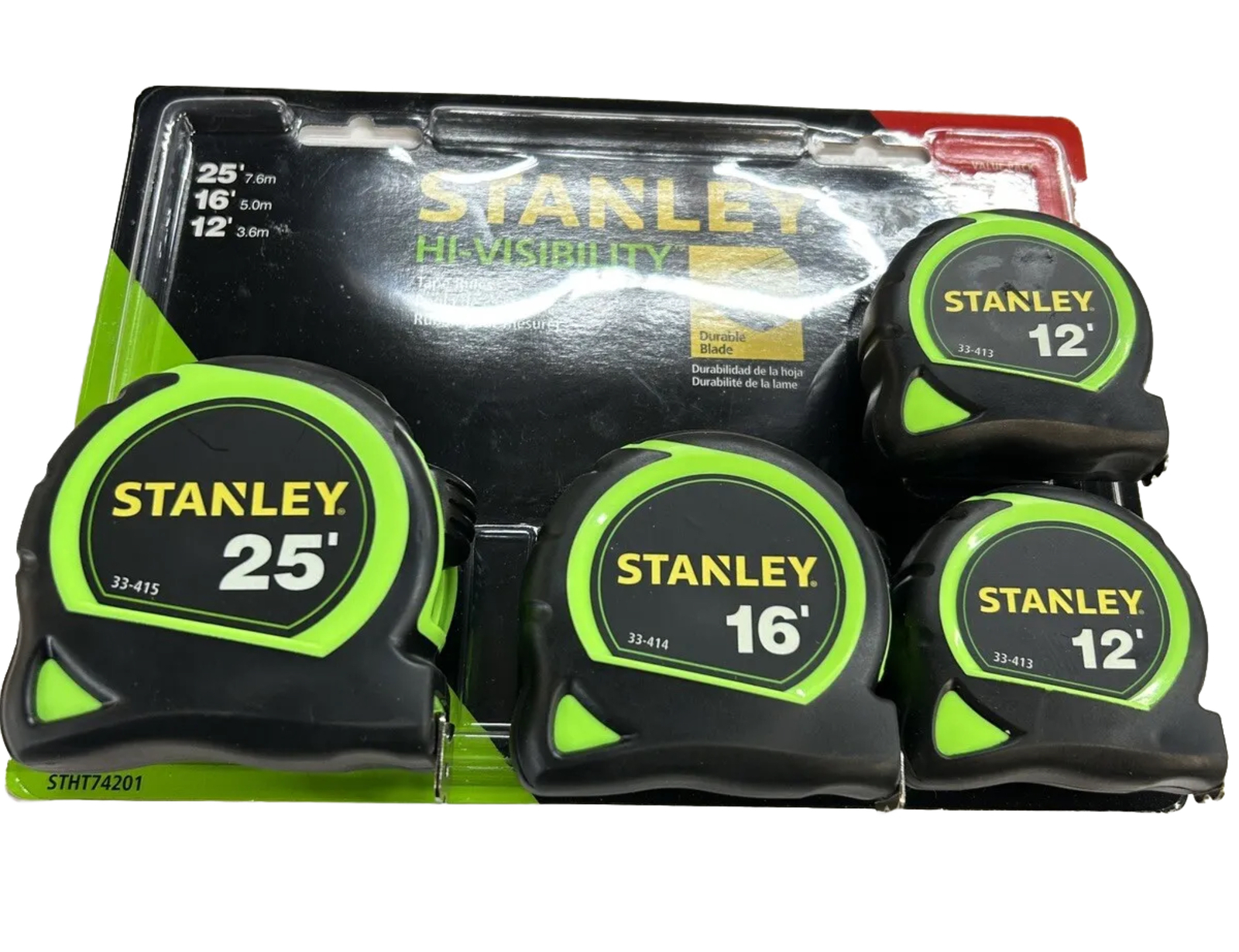 Stanley Hi-Visibility Tape Measure Lot | eBay