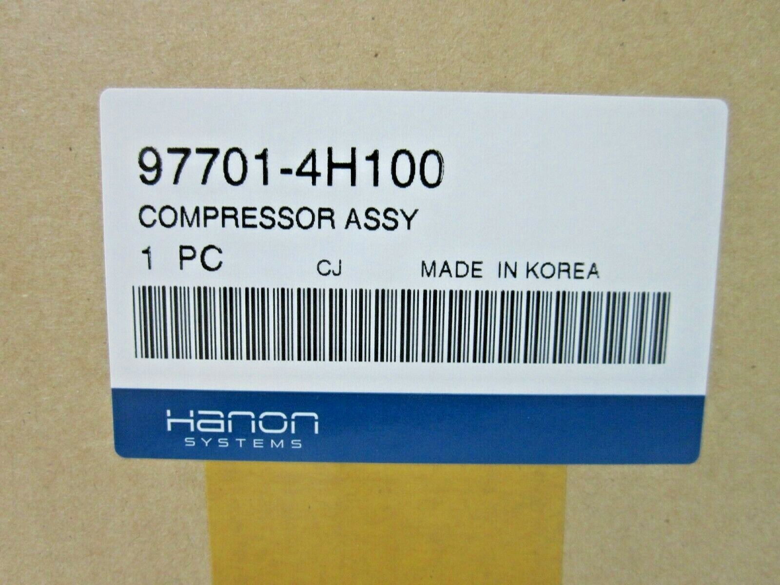 NEW OEM A/C COMPRESSOR W/ CLUTCH FOR 07-12 HYUNDAI STAREX H1 OE# 97701 ...