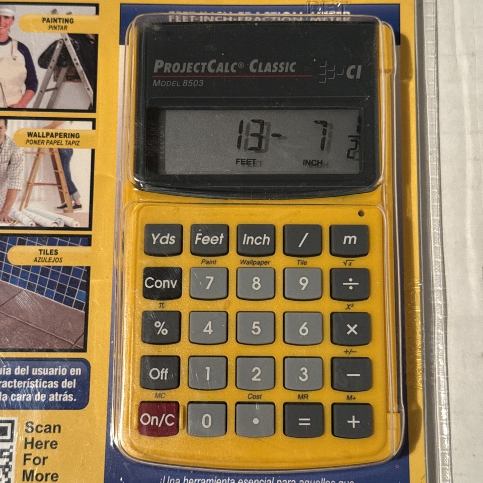 Calculated Industries ProjectCalc Classic Calculator Model 8503 BRAND ...
