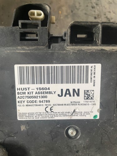 OEM 2017 Ford F-250 Super Duty BCM Body Control Module HU5T-15604-JAN ...