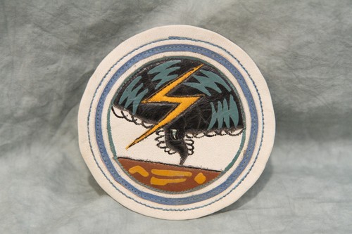 Rare WWII CBI Made US Air Force 434th Bomb Squadron 12th Group Leather Patch | eBay