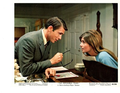 Original 8x10 Color Movie Still "The Impossible Years" (1968) | eBay