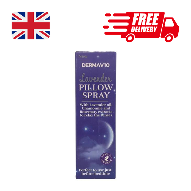 Derma V10 Lavender Sleep Aid Aromatherapy Pillow Spray - 30ml for sale ...