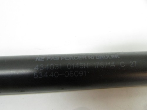2014 TOYOTA CAMRY HOOD RIGHT SUPPORT STRUT SHOCK 53440-06091 OEM 12 13 ...