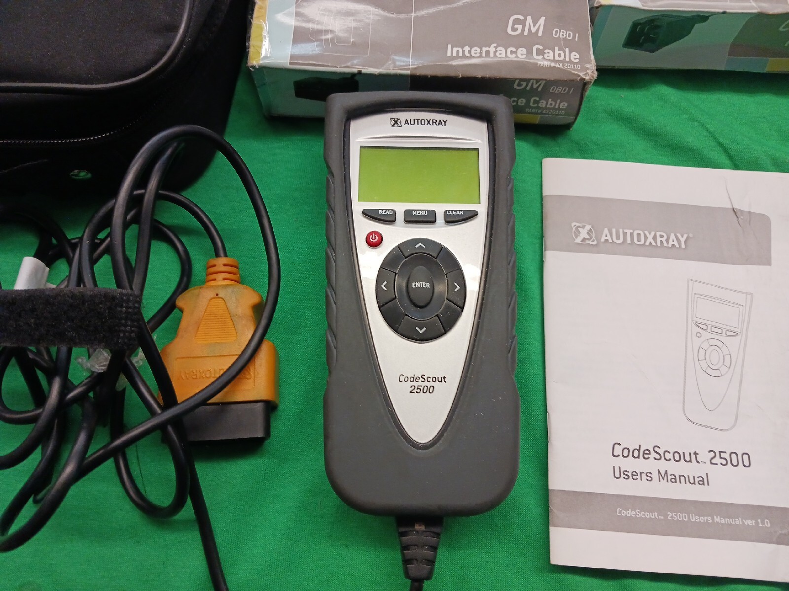 Autoxray Code Scout 2500 In Case FREE SHIPPING USED | eBay