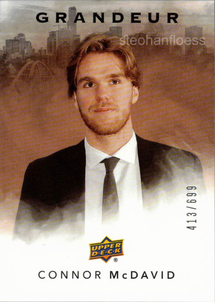 2021 Upper Deck Grandeur #G-4 Connor McDavid Copper 413/699 | eBay