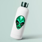 ALIEN Head Sticker Believe UFO Space Extra Terrestrial Vinyl Car Bumper ...
