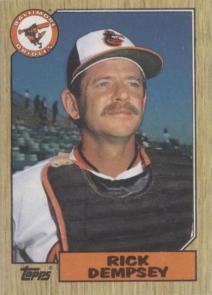 1987 Topps - #28 Rick Dempsey for sale online | eBay