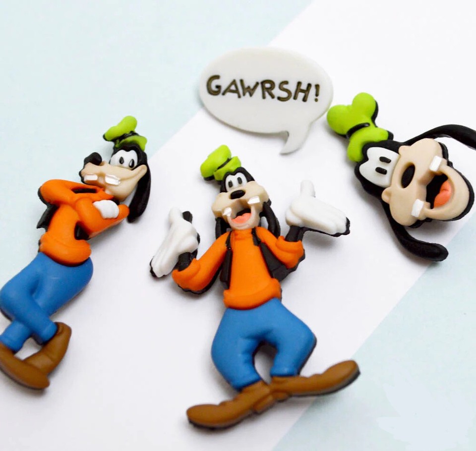 DISNEY BUTTONS & FLATBACKS, CHOOSE YOUR FAVORITE CHARACTERS HAND ...