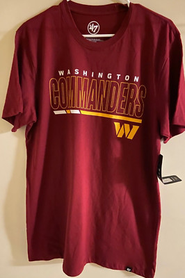 Washington Commanders Two Sided Men's Shirt 47 Brand Multicolor Large ...