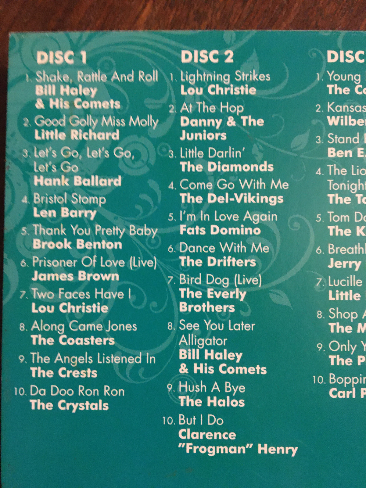 Malt Shop Favorites, 4 CD Set | eBay