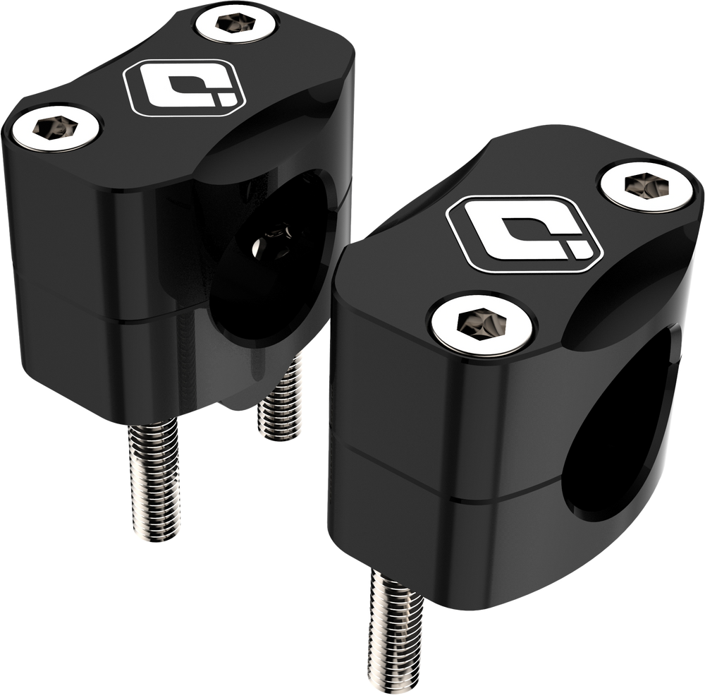 ODI HANDLEBAR 7/8" to 1 1/8" FAT BAR ADAPTER RISER Universal MX Black ...