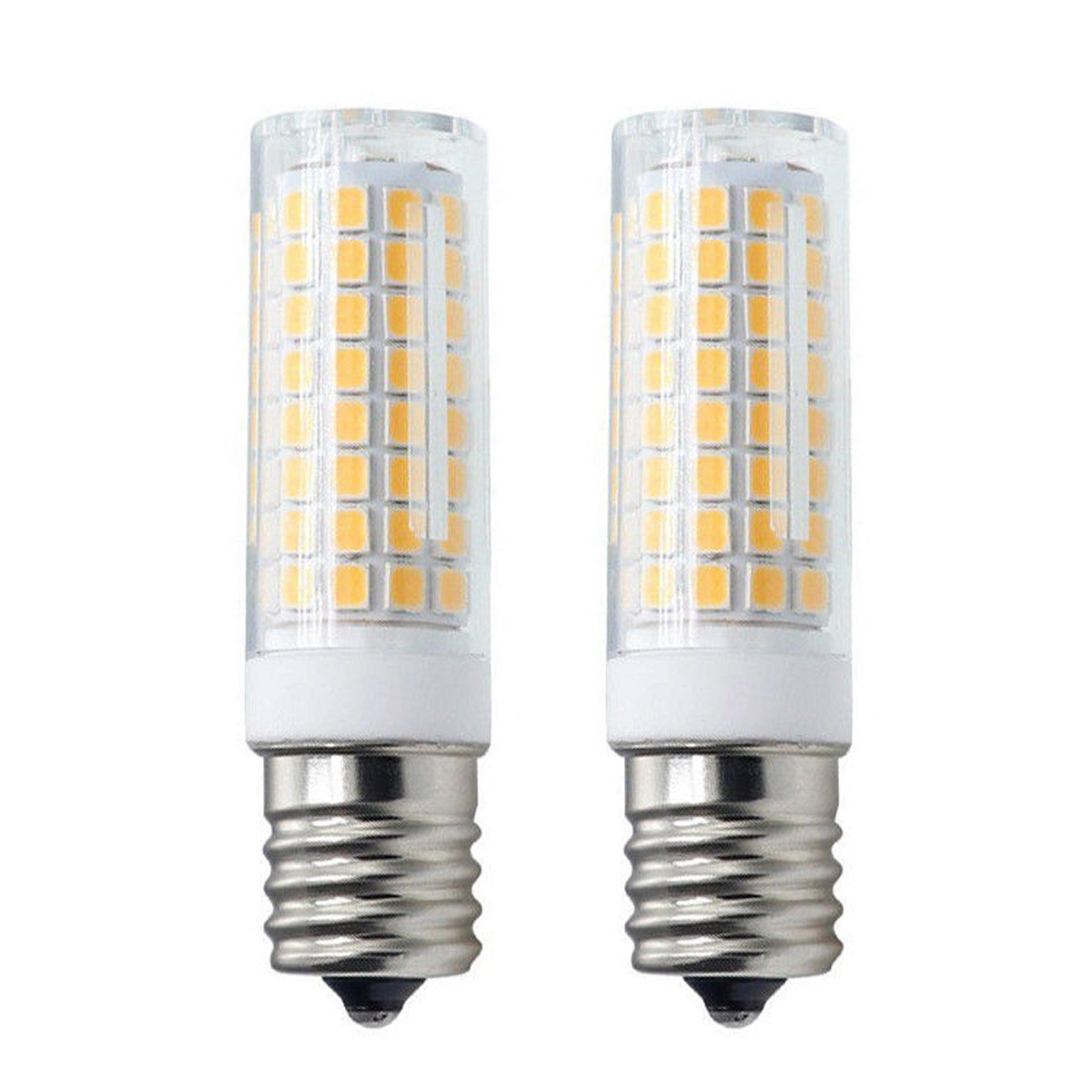2pcs E17 C9 LED Lights Bulb 102-2835 Ceramics Light 7W 110V Lamp Warm ...