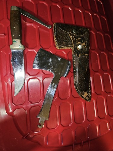 Case Tested XX Knife And Hatchet AX Interchangeable Set Excellent Used ...