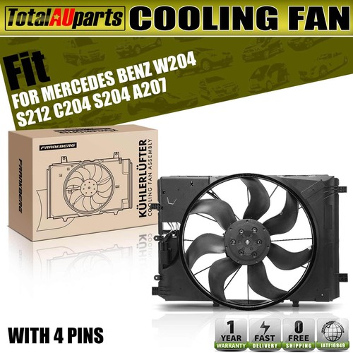 Radiator Cooling Fan for Mercedes Benz W204 C204 W246 W176 C218 A207 ...
