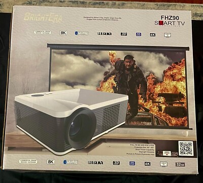 Brightera FHZ90 smart tv projector | eBay