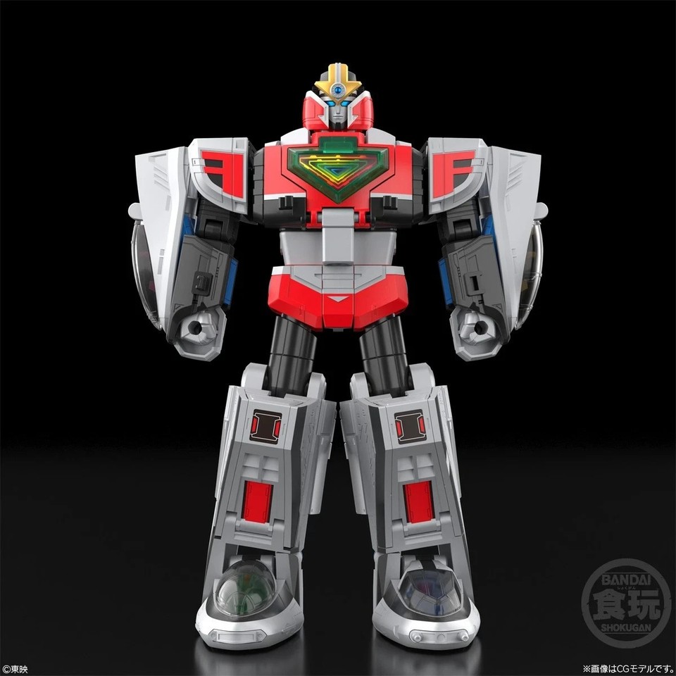 Bandai SMP 3D Formation Time Robo Timeranger Time Force Megazord Kit ...
