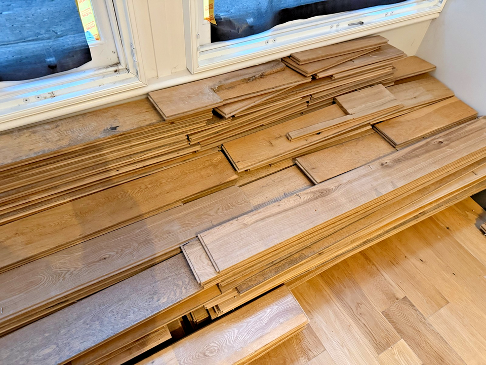 Solid Oak Floorboards - +/- 50 Sqm | eBay UK