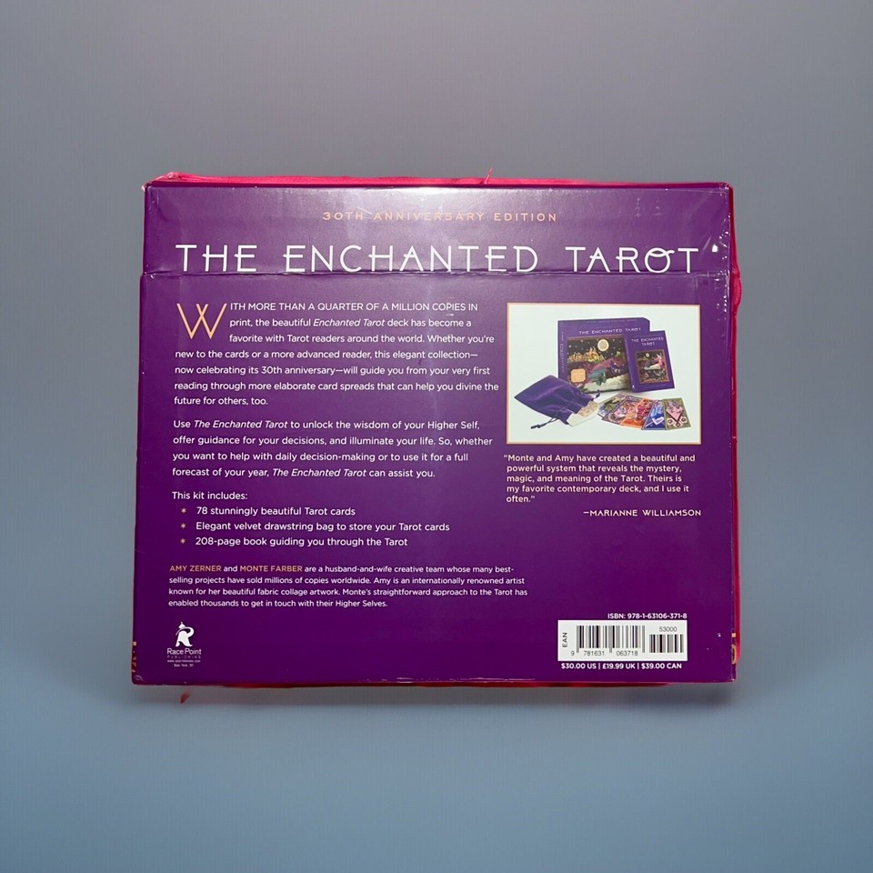 The Enchanted Tarot Deck 25th Anniversary Edition, by Amy Zerner ...