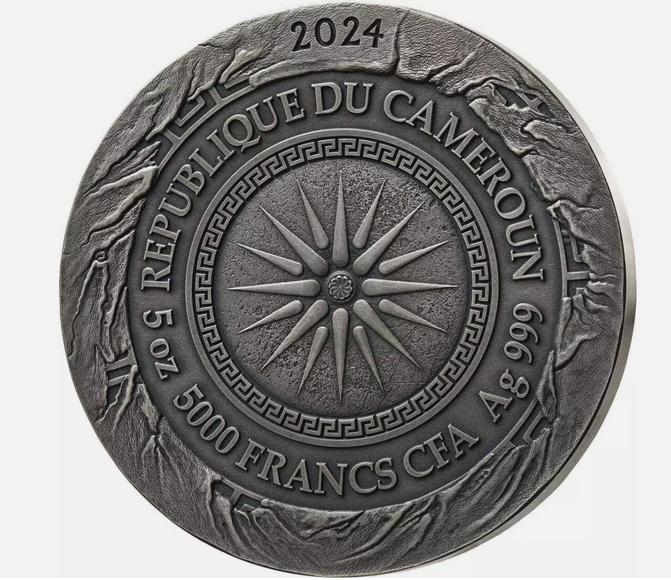 2024 Cameroon 5 oz Silver Great Commanders Alexander the Great NGC 70 ...