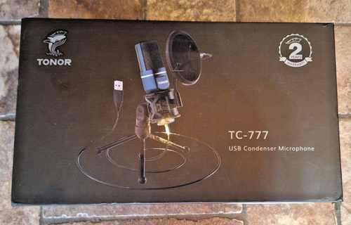 Toner TC-777 USB High QualitCondenser Microphone with Included Box ...