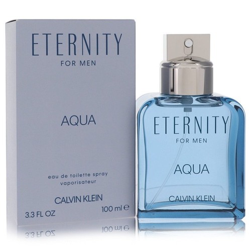 Eternity Aqua by Calvin Klein Eau De Toilette Spray 3.4 oz / e 100 ml ...
