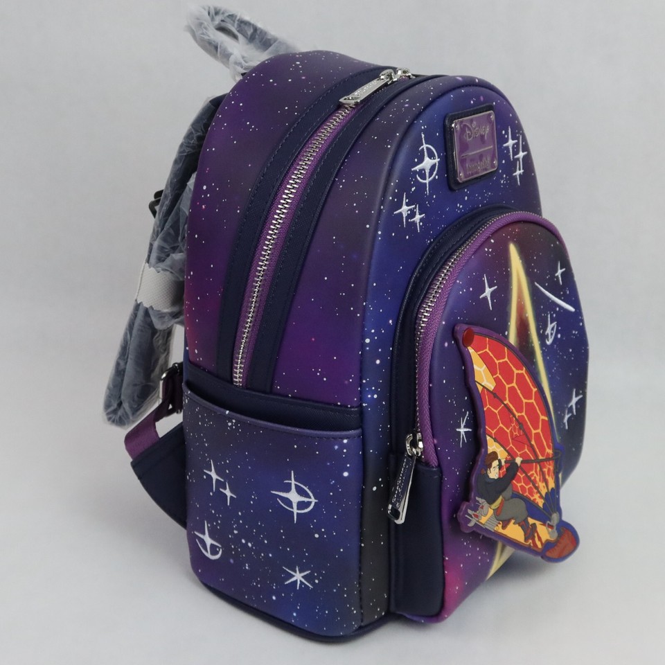 Loungefly Disney Treasure Planet Mini Backpack Solar Surfer GLOW Jim ...